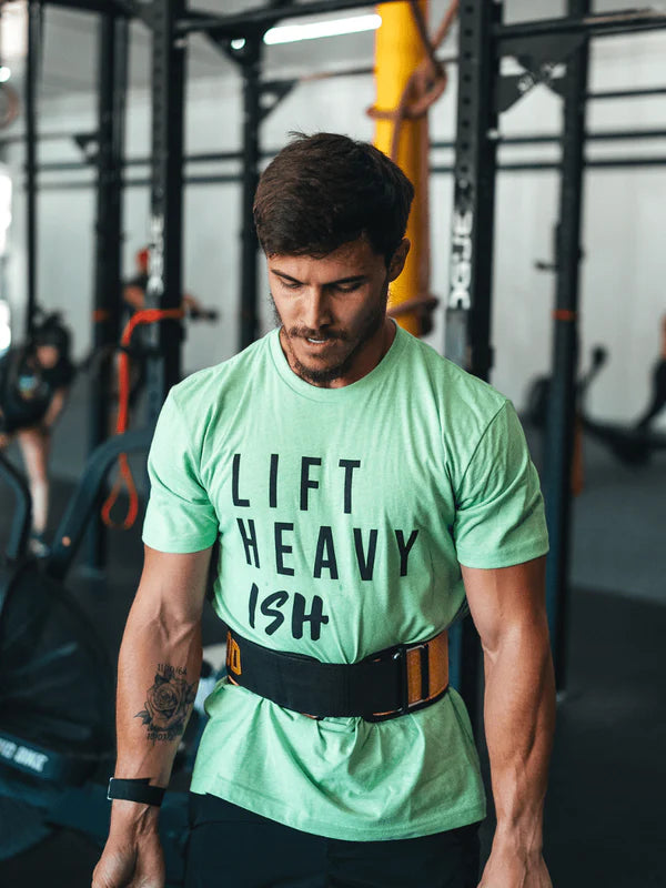 Lime Green Lift Heavy Ish T-Shirt – The Prime Athletics